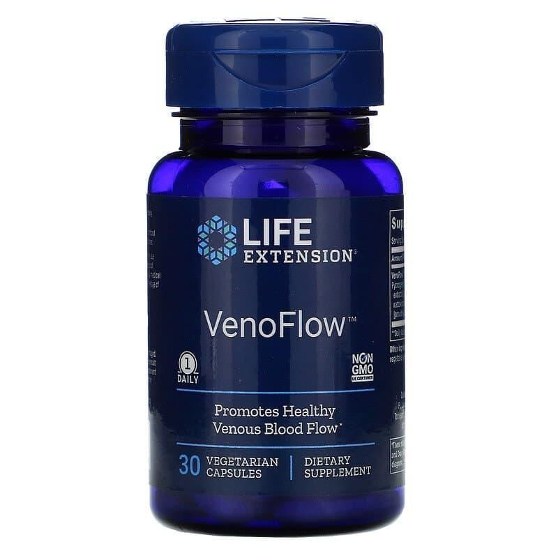 Венозний кровотік: підтримка і здоров'я (VenoFlow), Life Extension, 30 ...